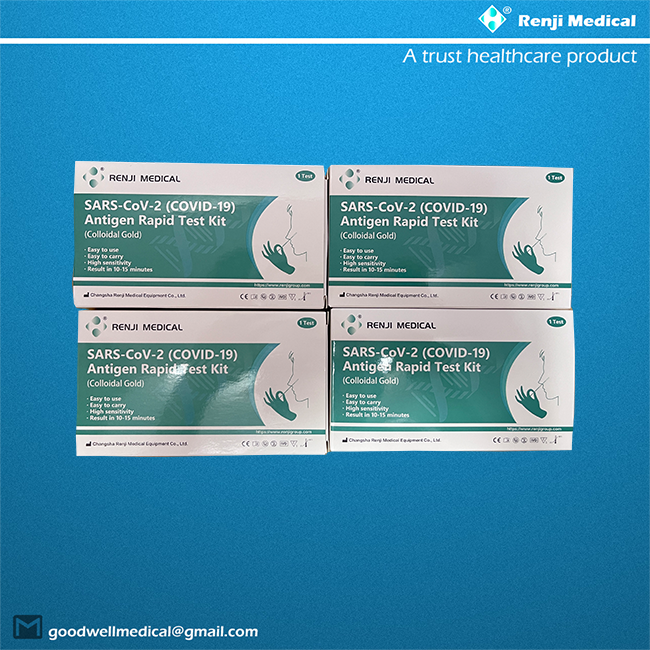 SGS Certificate Antigen Rapid Test Kit Nasal Swab Igm Rapid Test Cassette